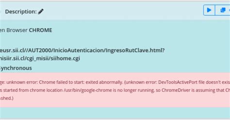Error DevToolsActivePort File Doesn T Exist Rocketbot Forum