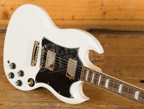 Epiphone SG Standard Alpine White Peach Guitars