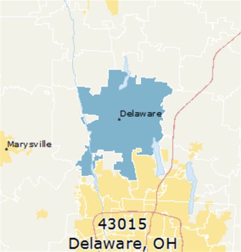 List Of Delaware County Ohio Zip Codes Complete