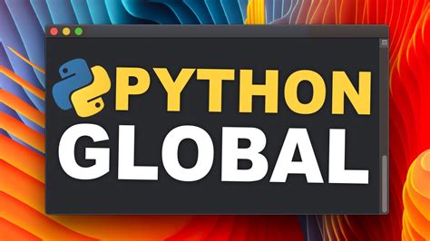Was Bedeutet Global 🤔 Globale Variablen In Python Tutorial Für