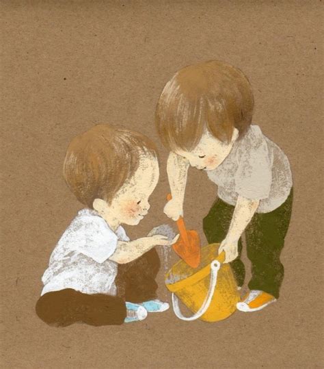 일본 일러스트레이터 achiki 의 너무나 사랑스러운 동화 일러스트 작품들입니다 특히 어린아이들의 노는