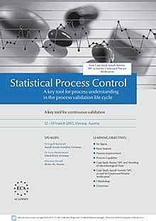 Statistical Process Control A Key Tool For Process Understanding In The Process Validation