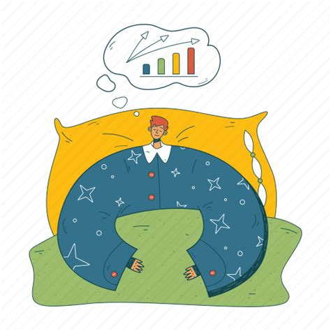 Dream Schedule Graph Chart Statistics Diagram Analytics Illustration Download On Iconfinder