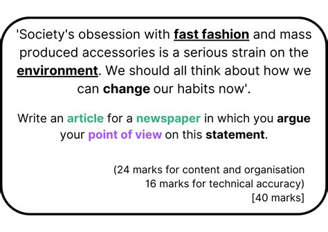 Aqa Paper 2 Question 5 Revision Mme