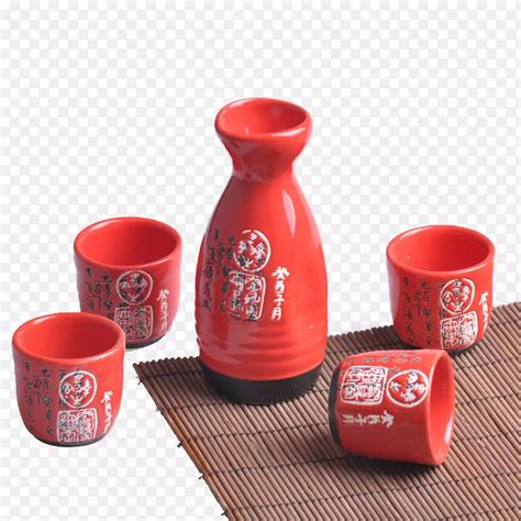 中国风红色喜庆米酒杯PNG图片素材下载 图片编号7607141 PNG素材网