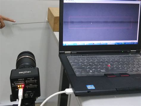 high speed visual measuring system a experimental setup b camera download scientific