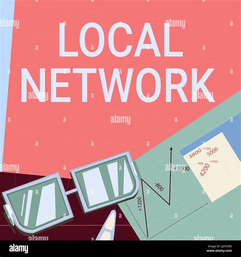 Handwriting Text Local Network Business Concept Intranet Lan Radio