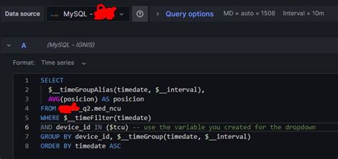 Multiple Lines In Time Series Mysql Grafana Labs Community Forums