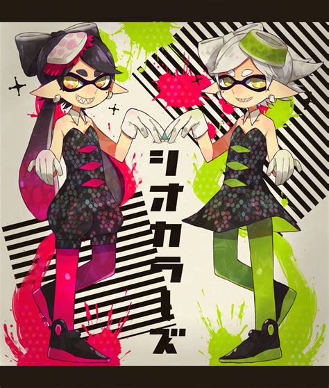 Callie And Marie Splatoon And More Drawn By Hamotaroo Danbooru