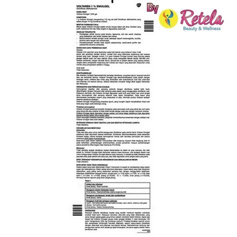 Jual Voltaren Emulgel Tube 50gr Shopee Indonesia