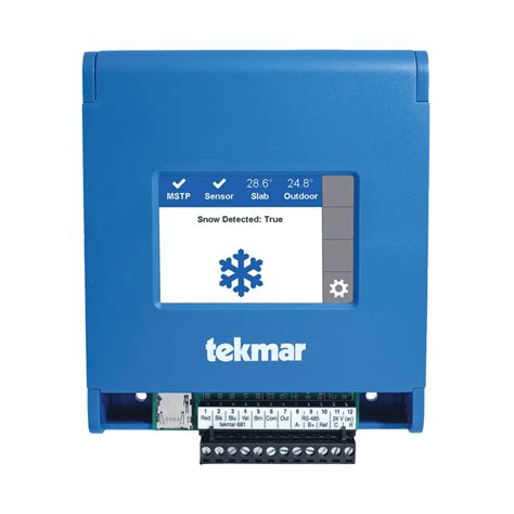 Tekmar 681 Bacnet Sensor Interface Snow Ice Sensor Detector