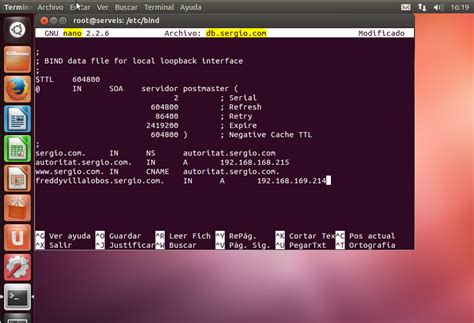Servicios De Red Configurar Servidor DNS Crear Pagina Web Y Hacerla Visible Para El Cliente