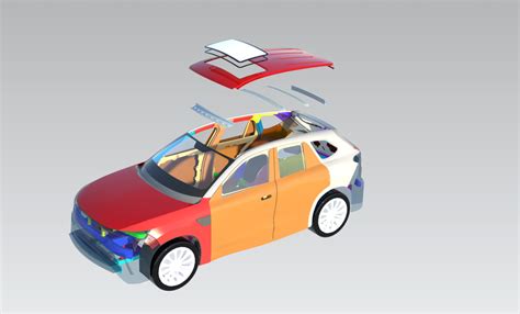 Automotive Biw Design And Development Part 1 Using Nxcad Skill Lync