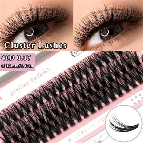 60 Clusters 40d C Curl Eyelashes Diy Natural False Eyelashes Lashes 60 Clusters 40d C Curl Eyelashes Diy Natural False Eyelashes Lashes
