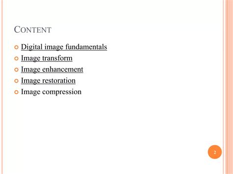 Digital Image Processing Fundamental Pptx