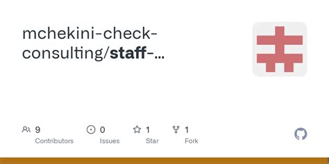 Github Mchekini Check Consultingstaff Manager Api
