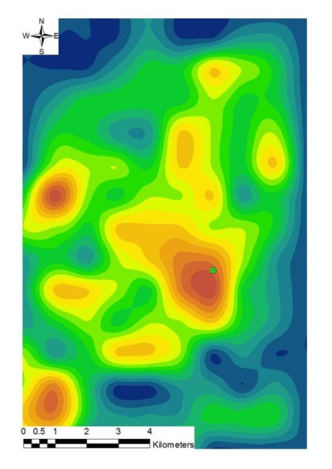Density Map Of Lineament Produced By Shaded Relief Map Using Spline Download Scientific Diagram