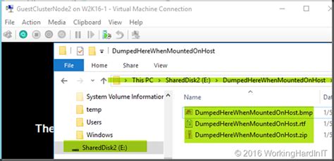 Shared Vhdx In Windows 2016 Vhds And The Backing Storage File