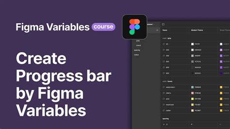 Create Progress Bar Full Flow By Figma Variables Youtube