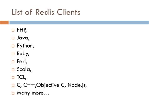 Introduction Of Redis As Nosql Database Pdf