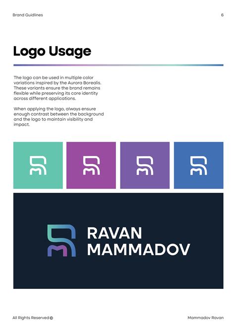 Personal Brand Identity And Logo System Behance