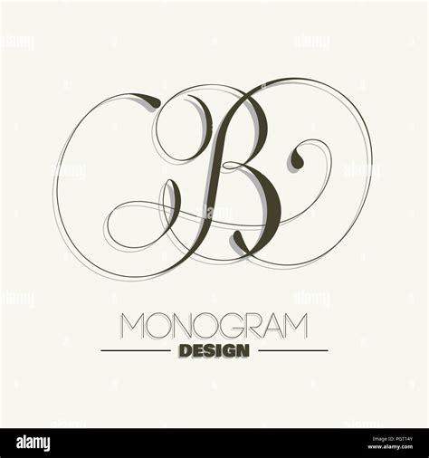 Monogram Letter Template Printable
