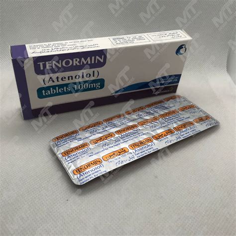 Tenormin Atenolol 100mg Memon Traders