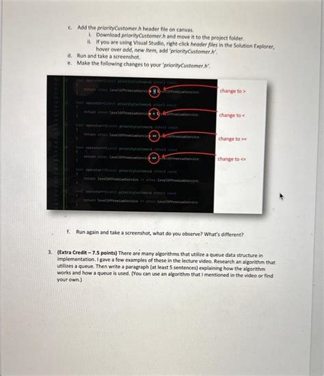 Solved 1 Implementation Of Queve Common Customer Waiting