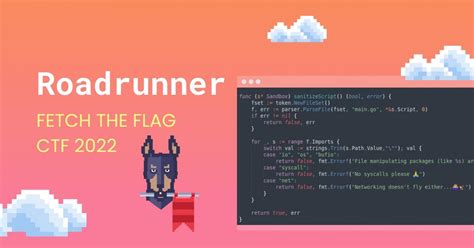 Fetch The Flag Ctf 2022 Writeup Roadrunner Snyk
