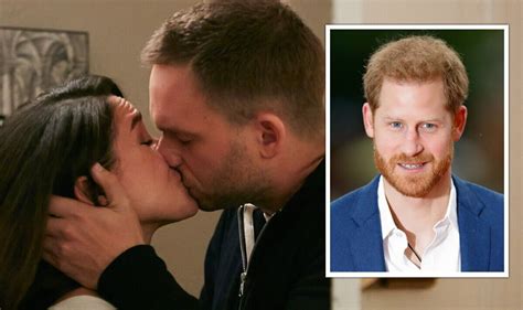 Meghan Markle ‘mauls Suits Co Star In Sex Scene Prince Harry Regrets Watching Tv And Radio