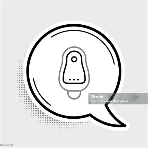 회색 배경에 격리 된 라인 화장실 소변 또는 피사오 아이콘 남성 화장실에서 소변 화장실 화장실 화장실 화장실 다채로운 개요 개념 벡터 검은색에 대한 스톡 벡터 아트 및 기타