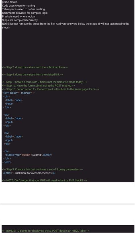 Solved Grade Details Code Uses Clean Formatting Tabsspaces