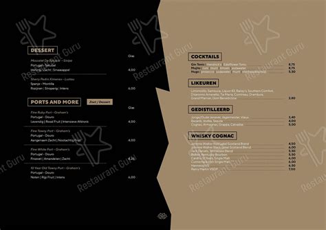 Menu At Meraqi Beneden Leeuwen
