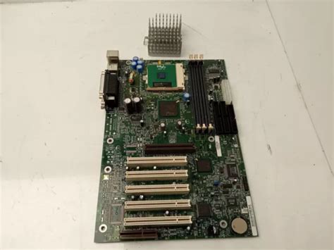 Intel A19243 207 Socket 370 Sdram Motherboard With Pentium Iii And
