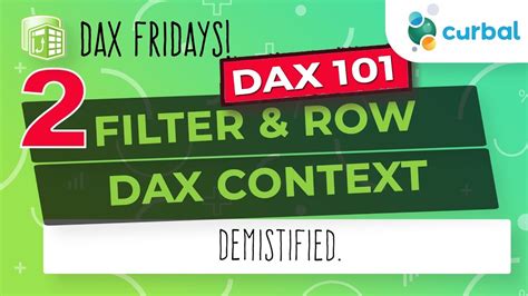 2 Introduction To Filter And Row Context Curbal
