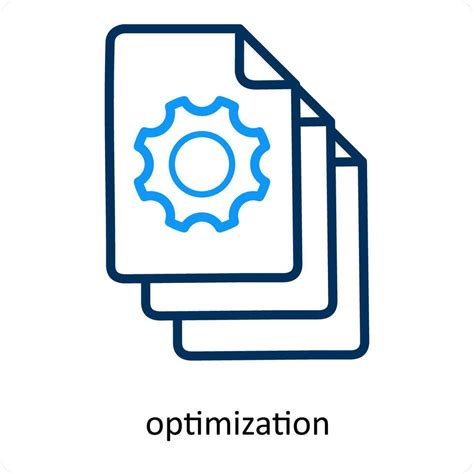 Optimization And Setting Icon Concept 25904014 Vector Art At Vecteezy