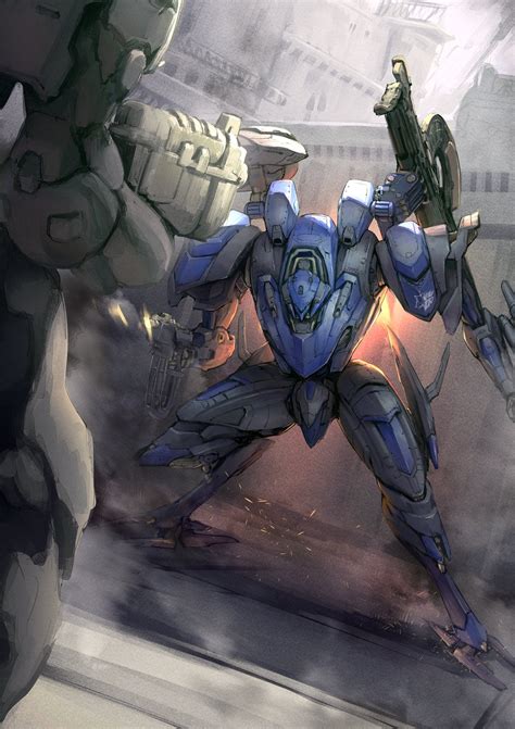 Steel Haze Armored Core And 1 More Drawn By Itaco Danbooru