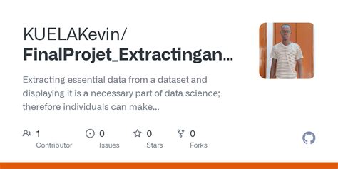 finalprojet extractingandvisualizingstockdata final assignment ipynb at main · kuelakevin