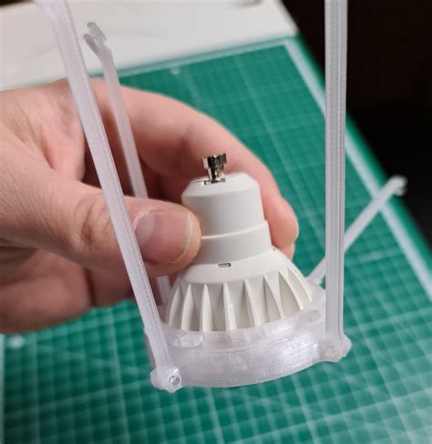 Spotlight Diffusors Gu10 Or 12 V Led Diffusor Glow In The Dark Easyprint By Hedo3d