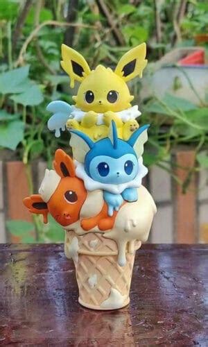 DM Studio Pokemon Eevee Ice Cream GK Statue Sugo Toys Australian