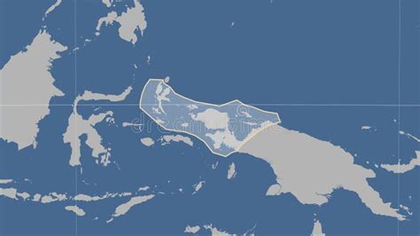 Birds Head Tectonic Plate Contour Map Stock Illustration Illustration Of Quake Eruption