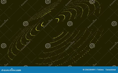 Abstract Futuristic Background Big Data Visualization Network Connection Data Transfer 3d