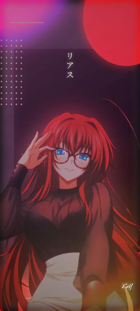 Rias Gremory Wallpaper Iphone Wallpaper Anime High School Dxd Rias