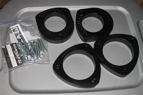1 Black Hdpe Spacers With Hardware Stickers And Business Cards