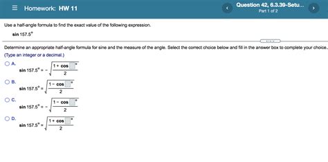 Solved Homework Hw 11 Question 41 63112 Use The