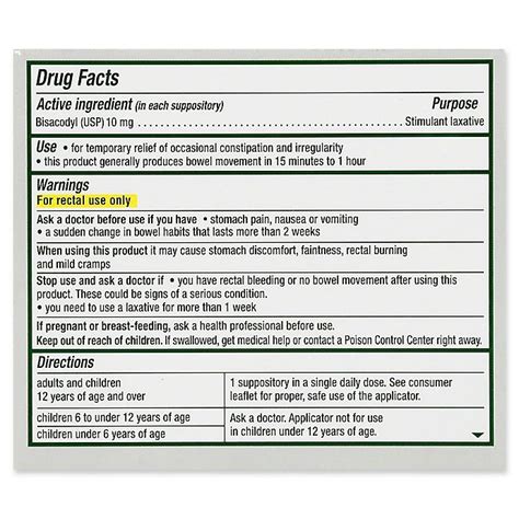 Dulcolax Medicated Laxative Suppositories 5 Ct Shipt