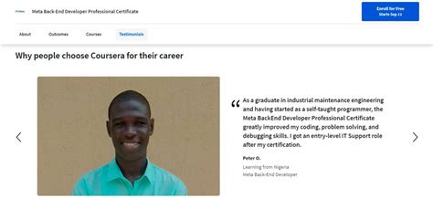 Review Of Coursera S Meta Back End Developer Professional Certificate