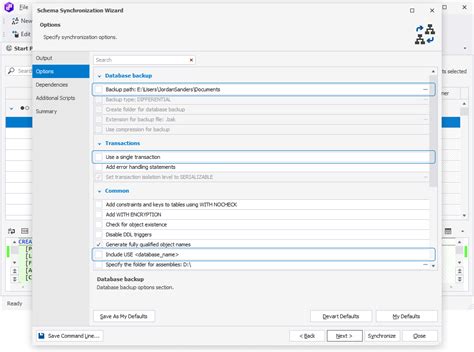 Create A Migration Script