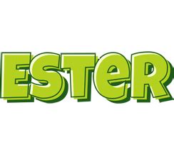 Ester Logo Name Logo Generator Smoothie Summer Birthday Kiddo Colors Style