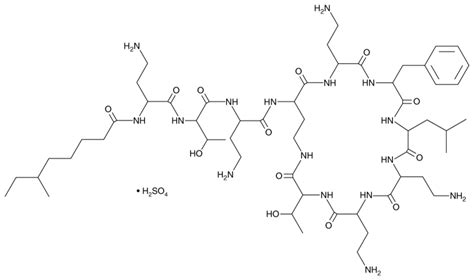 Polymyxin B Sulfate Cas 1405 20 5 Cayman Chemical